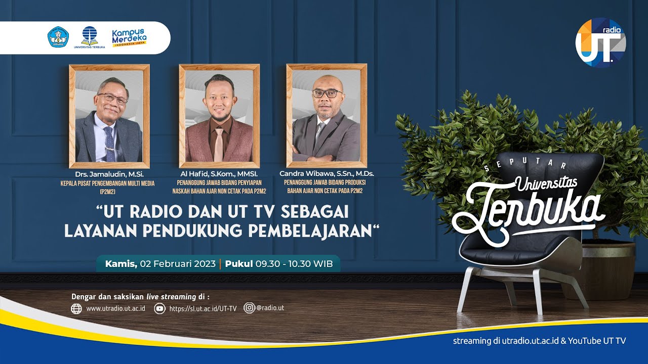 UT Radio dan UT TV sebagai Layanan Pendukung Pembelajaran ~ Seputar ...