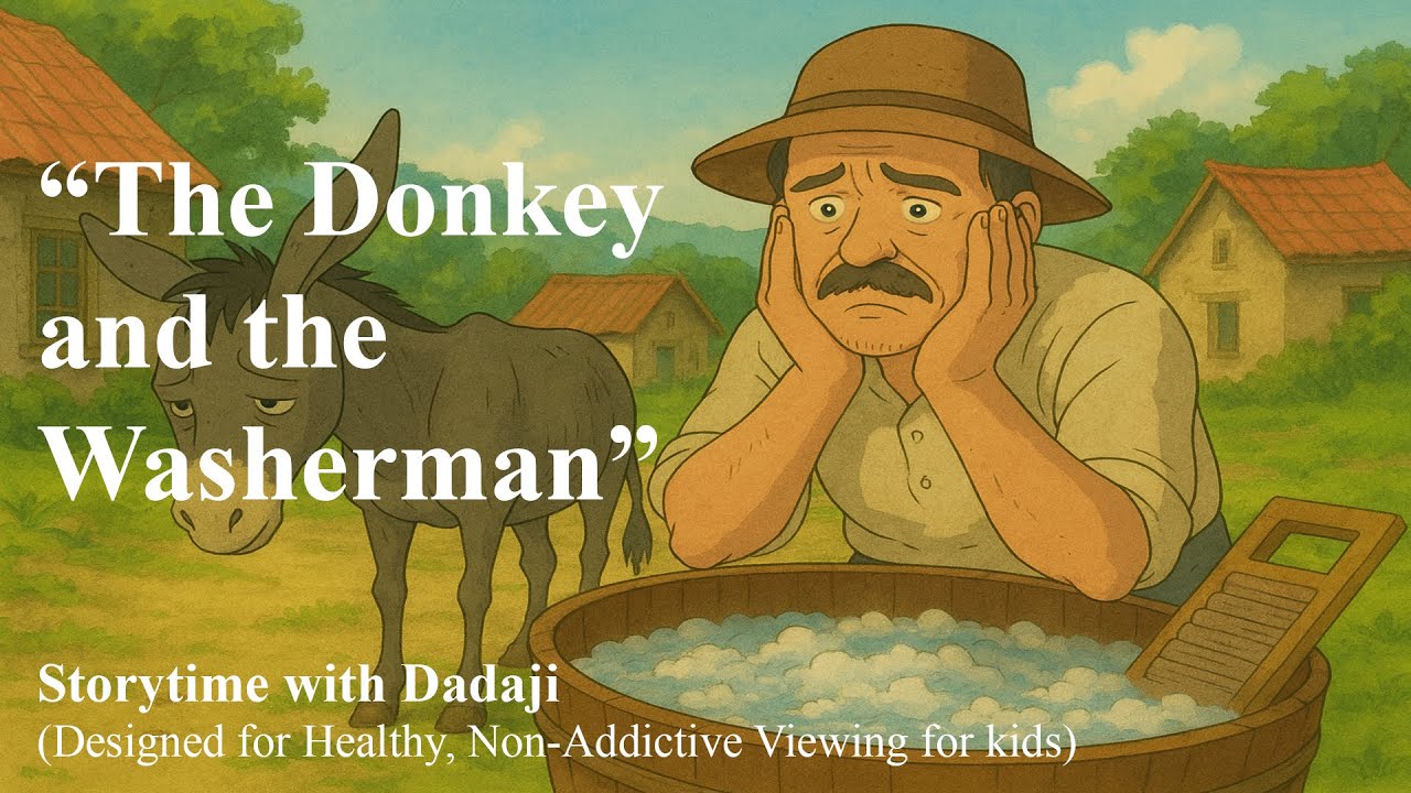 The Donkey and the Washerman | Panchatantra Moral Story | Storytime ...