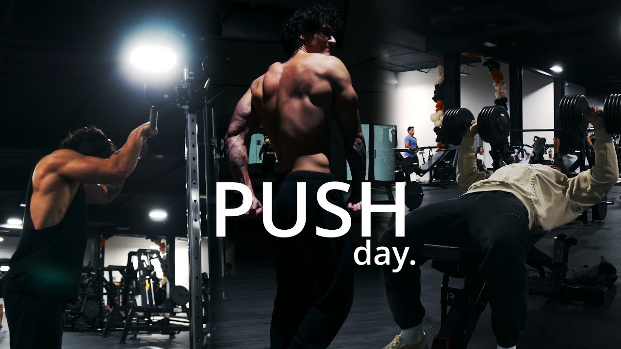 Two Months Left! | PUSH DAY - YouTube