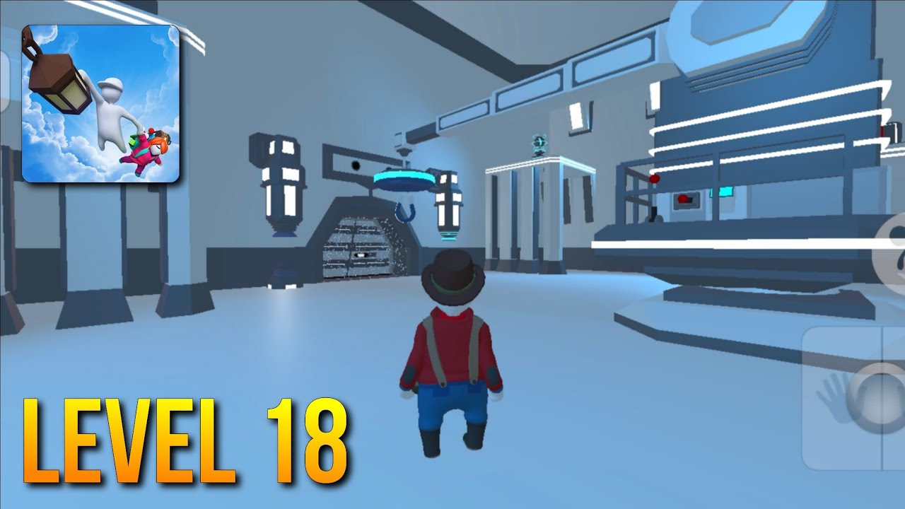 Human Fall Flat Mobile | Gameplay Walkthrough - (Level 18 : Laboratory ...