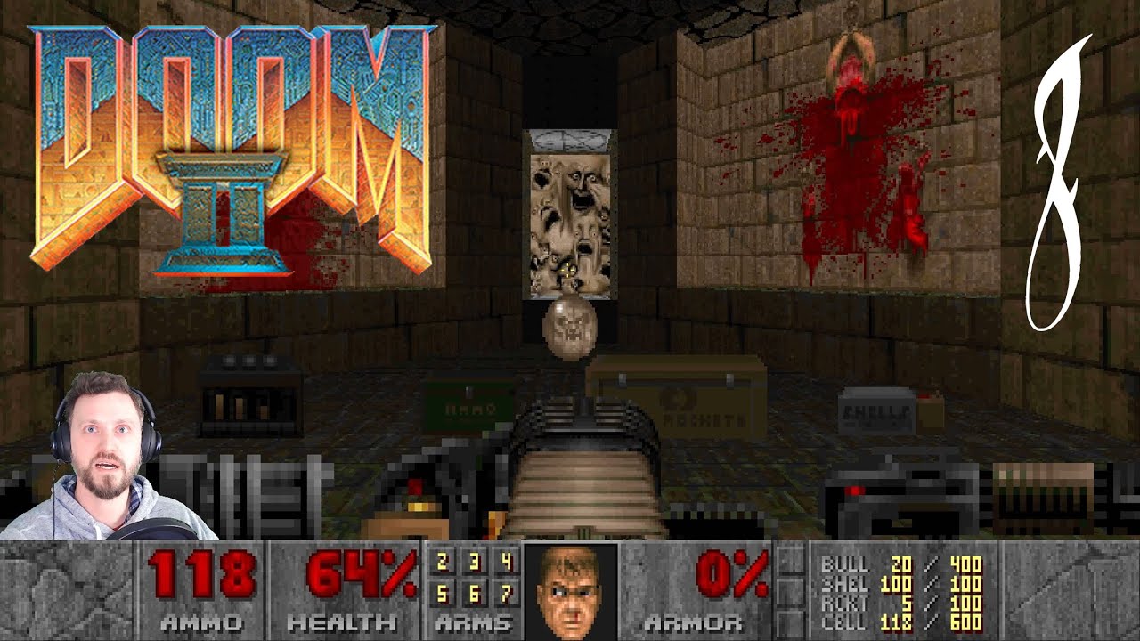 Ending and Master Levels - DooM 2 Full Playthrough [Part 8] - YouTube