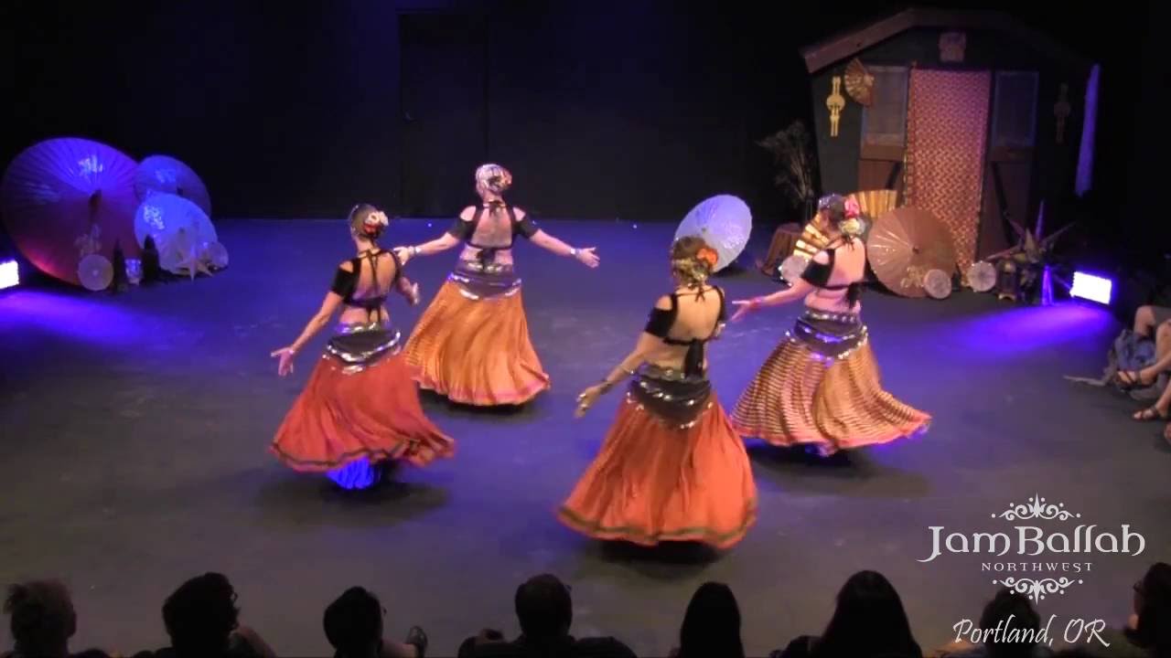 Gypsy Fire Bellydance JamBallah NW 2016 - YouTube