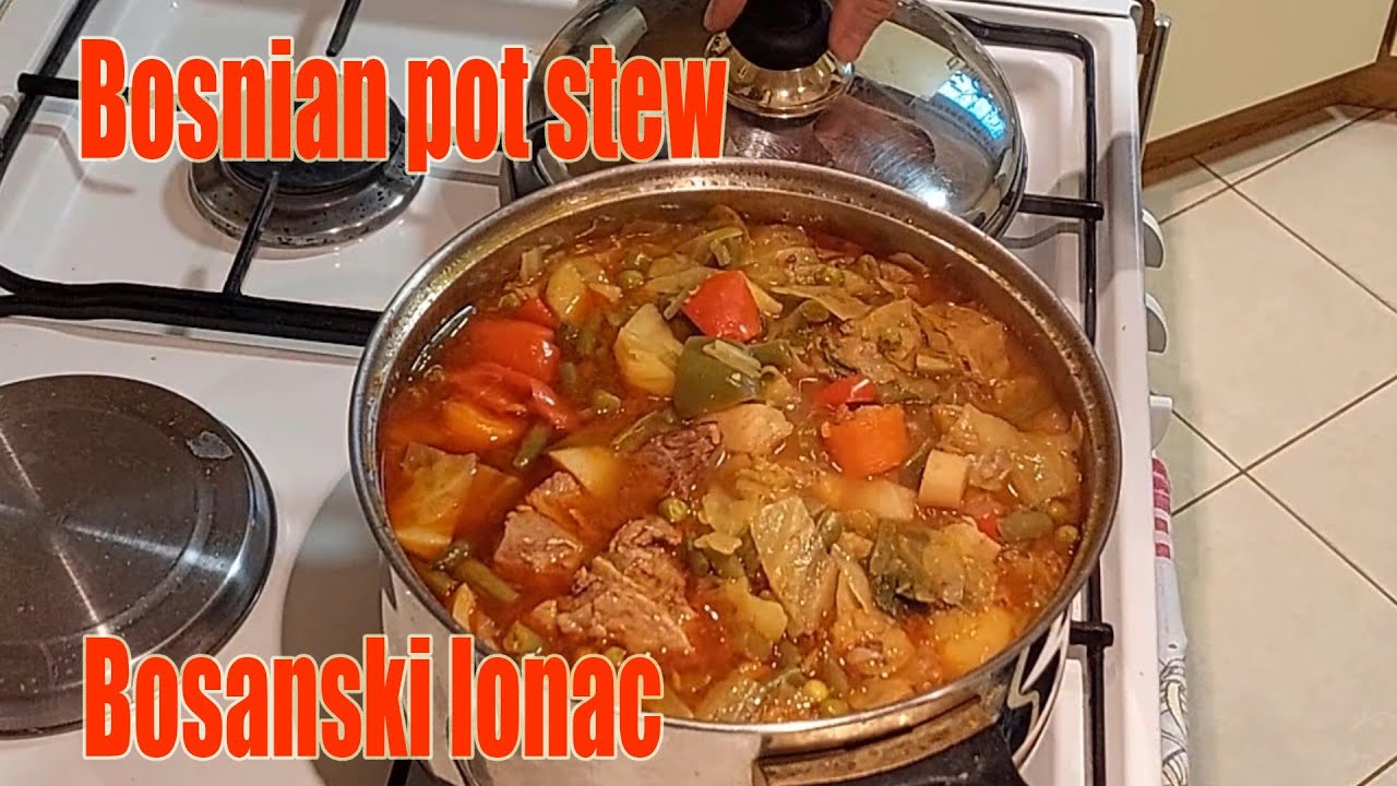 Bosanski lonac, Bosnian pot stew, Bosnischer topf - YouTube