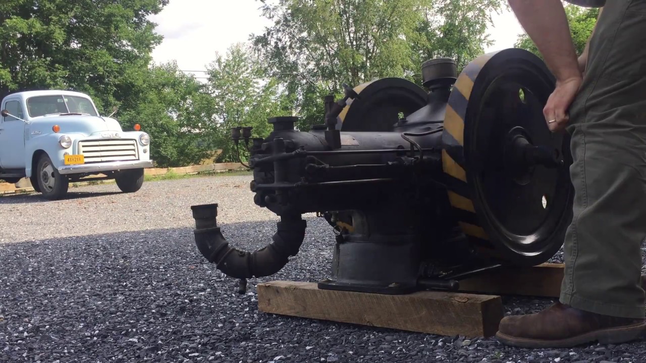 First start Witte Diesel MD 12hp - YouTube