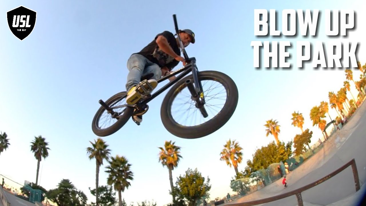 BMX - CHAD KERLEY - USL BLOW UP THE PARK - YouTube