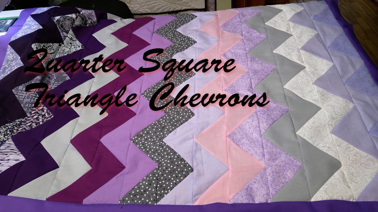 Quarter Square Chevrons - YouTube
