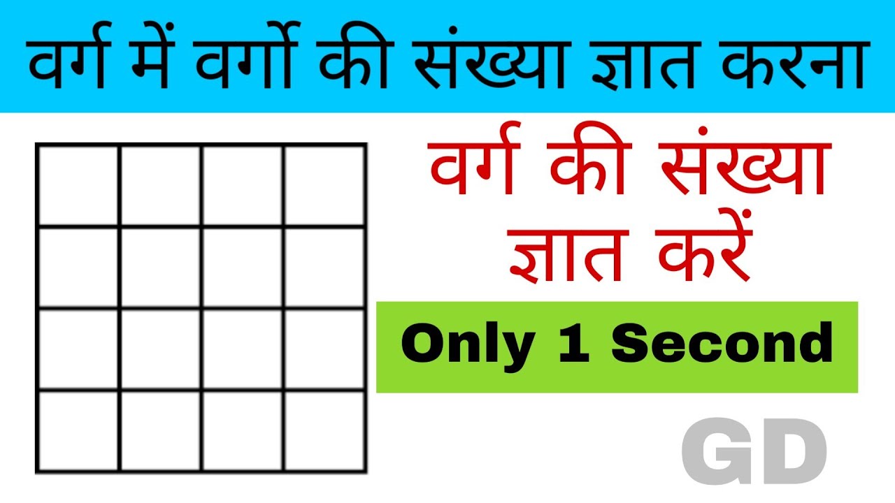 वर्गो की संख्या बताना।figer count|varg ki sankhya batana|वर्गो को गिनना ...