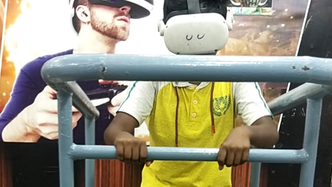 Funny virtual reality games reaction😁😁#comedyvideo - YouTube