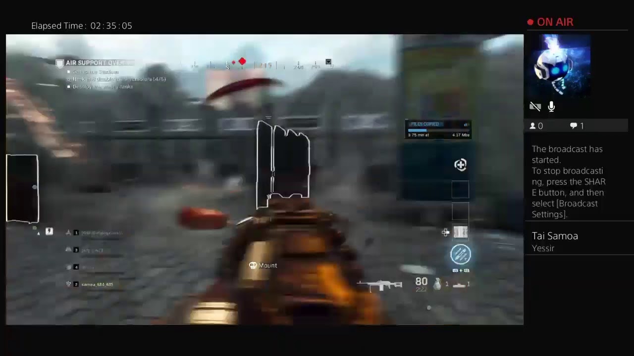 samoa_684_685's Live PS4 Broadcast - YouTube