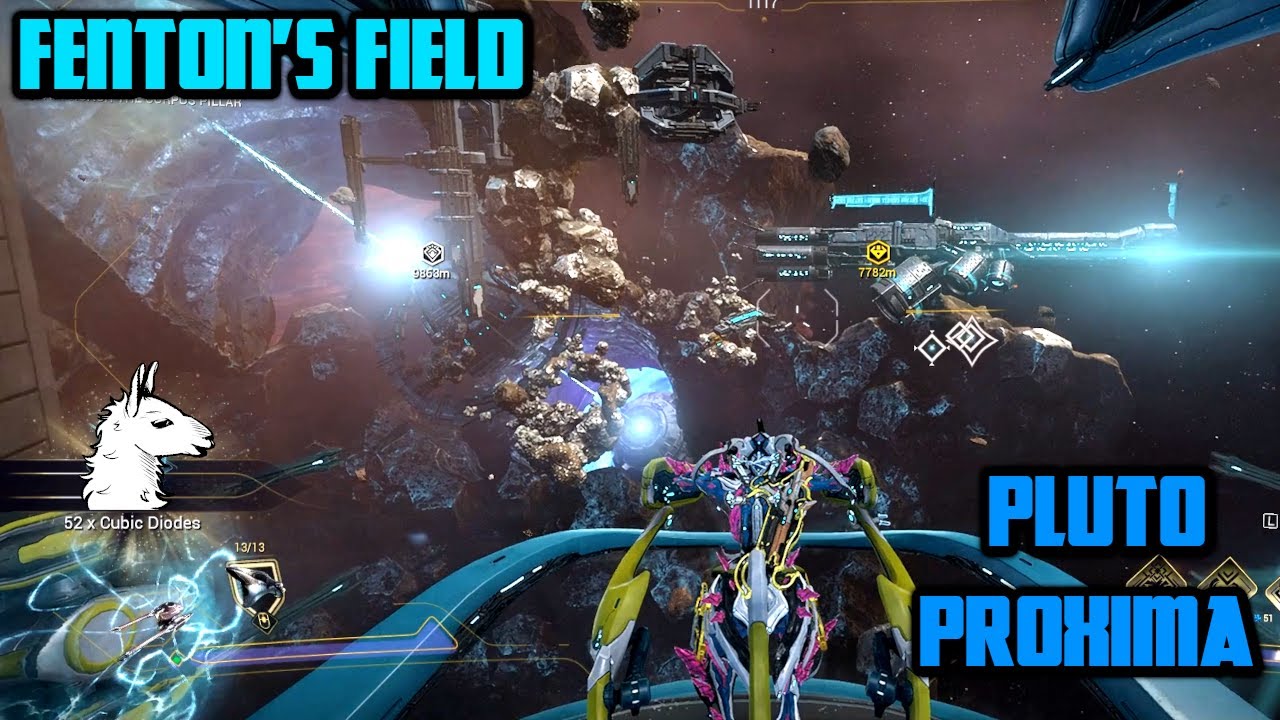 Let's Play Warframe - Pluto Proxima - Fenton's Field - YouTube