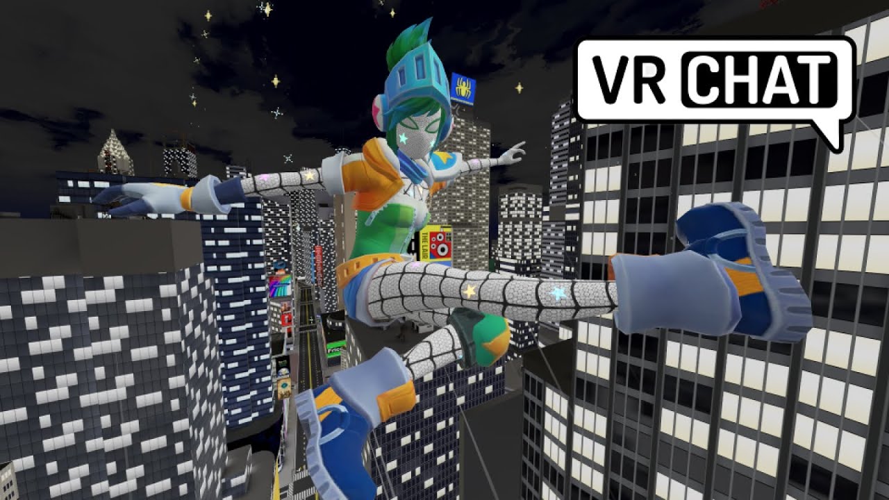 Press Play | Spider Lair Vrchat Full Body Webswinging - YouTube