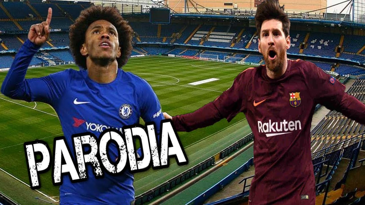 Chelsea vs Barcelona parodia (el farsante - ozuna) - YouTube