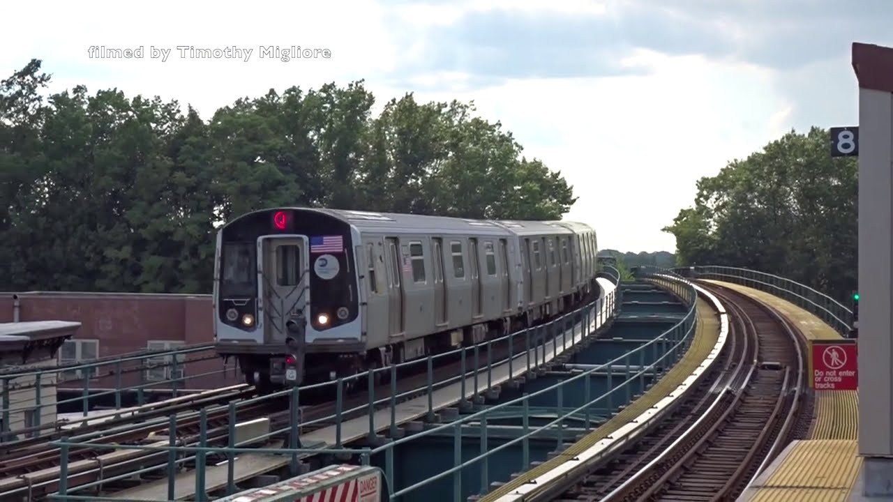 The J/Z Trains on the NYC Subway - YouTube