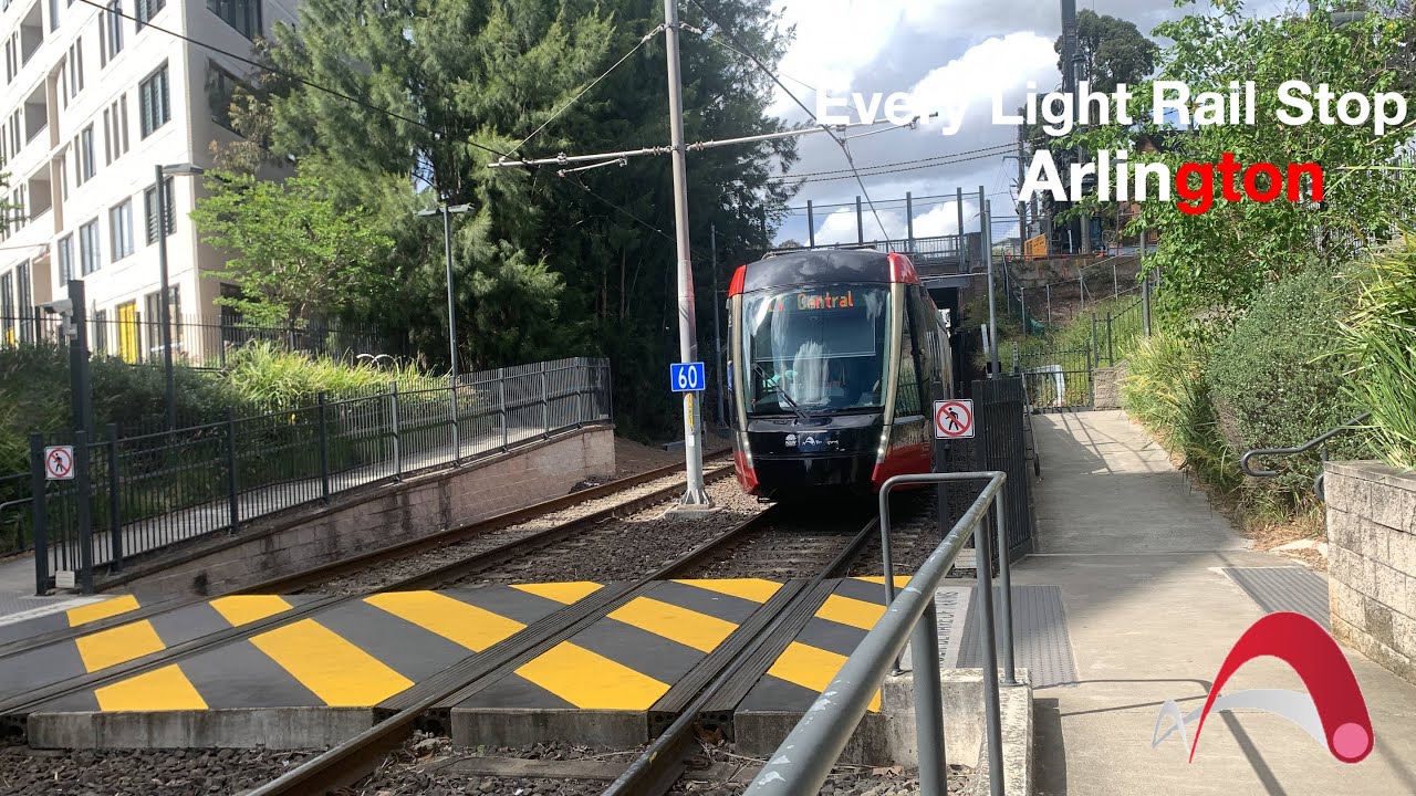 Arlington | Every Light Rail Stop - YouTube