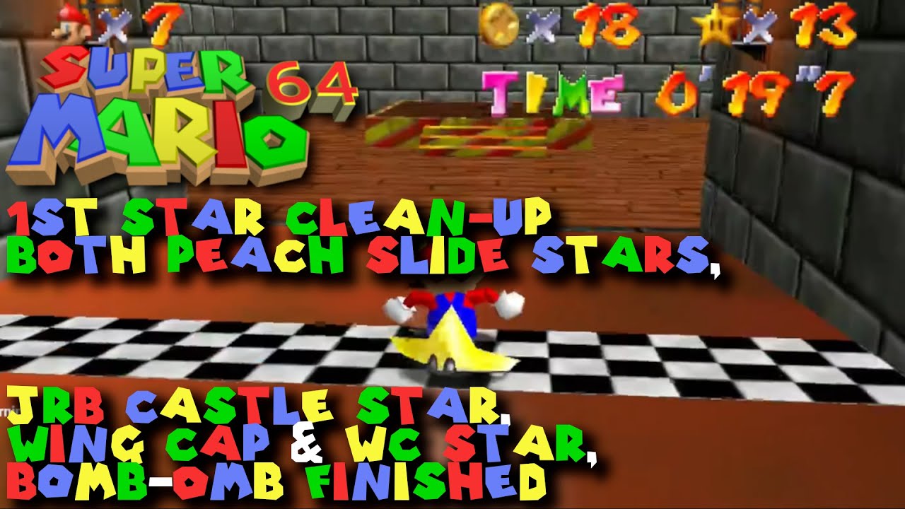 Clean up, Aisle 1 - Super Mario 64 part 3 - SM64 Castle Lobby Secrets ...
