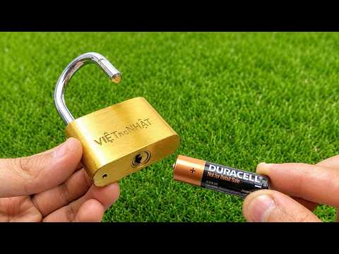 🔐 Repariert JEDES alte Schloss in Minuten! Der geniale DIY-Trick, den ihr euch schon früher gewü
