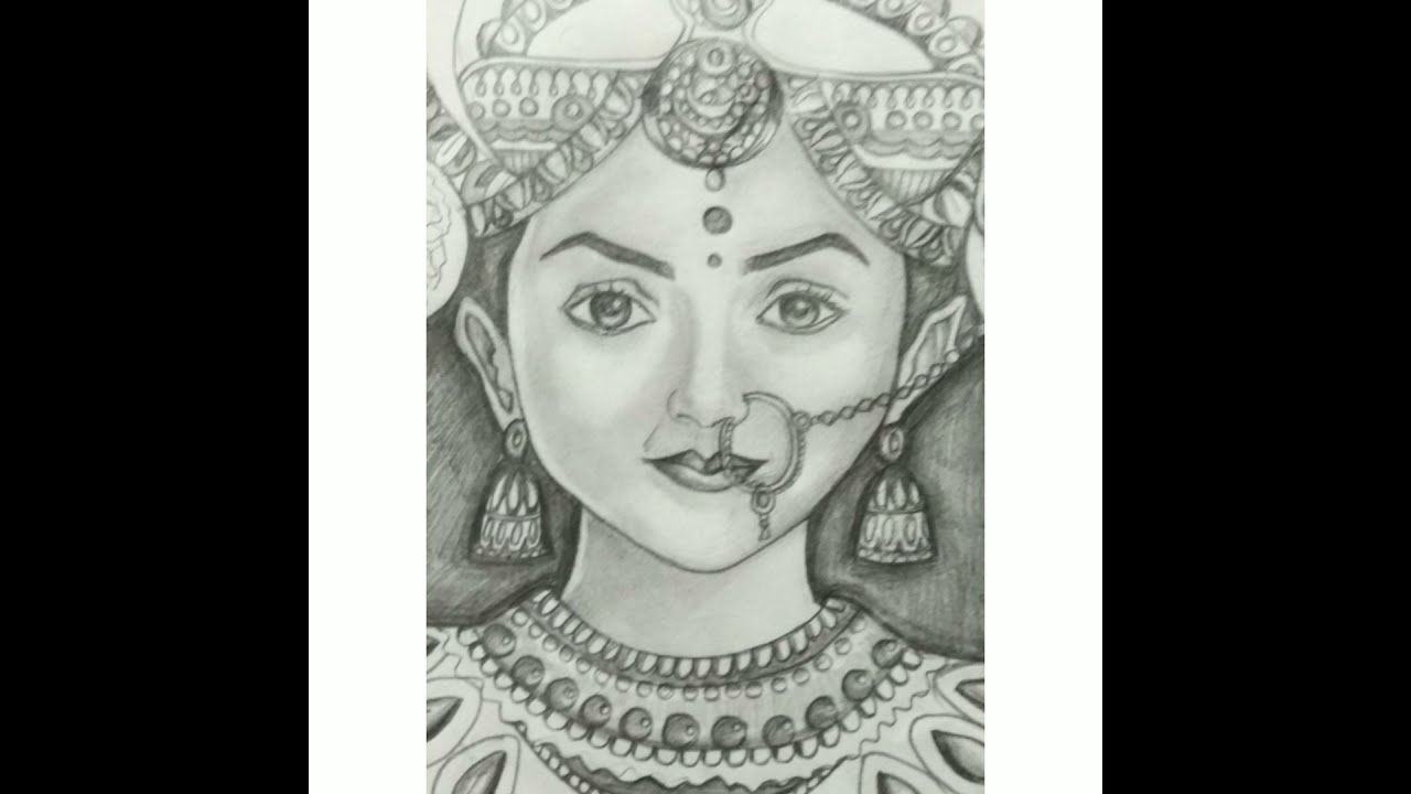 Ashta Lakshmi Drawing | Shree Radha Drawing | Yashika Chhikara - YouTube