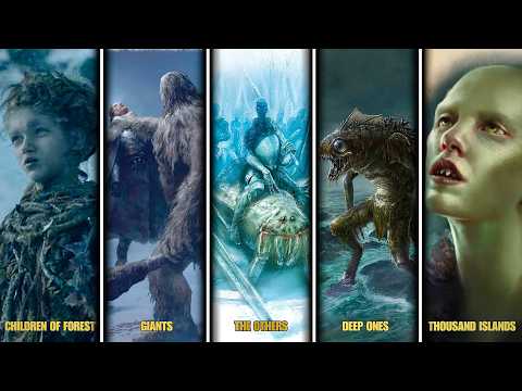 All Non Human Races in Game of Thrones Explained