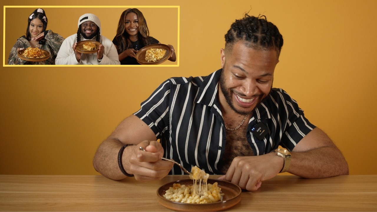 Strangers Try Each Other's Mac n Cheese - YouTube