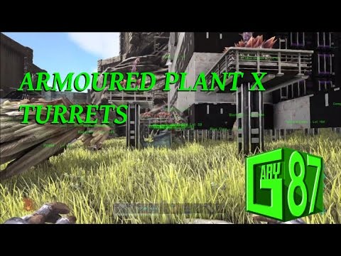 Armoured Plant Species X Crop plots (ARK PS4) - YouTube