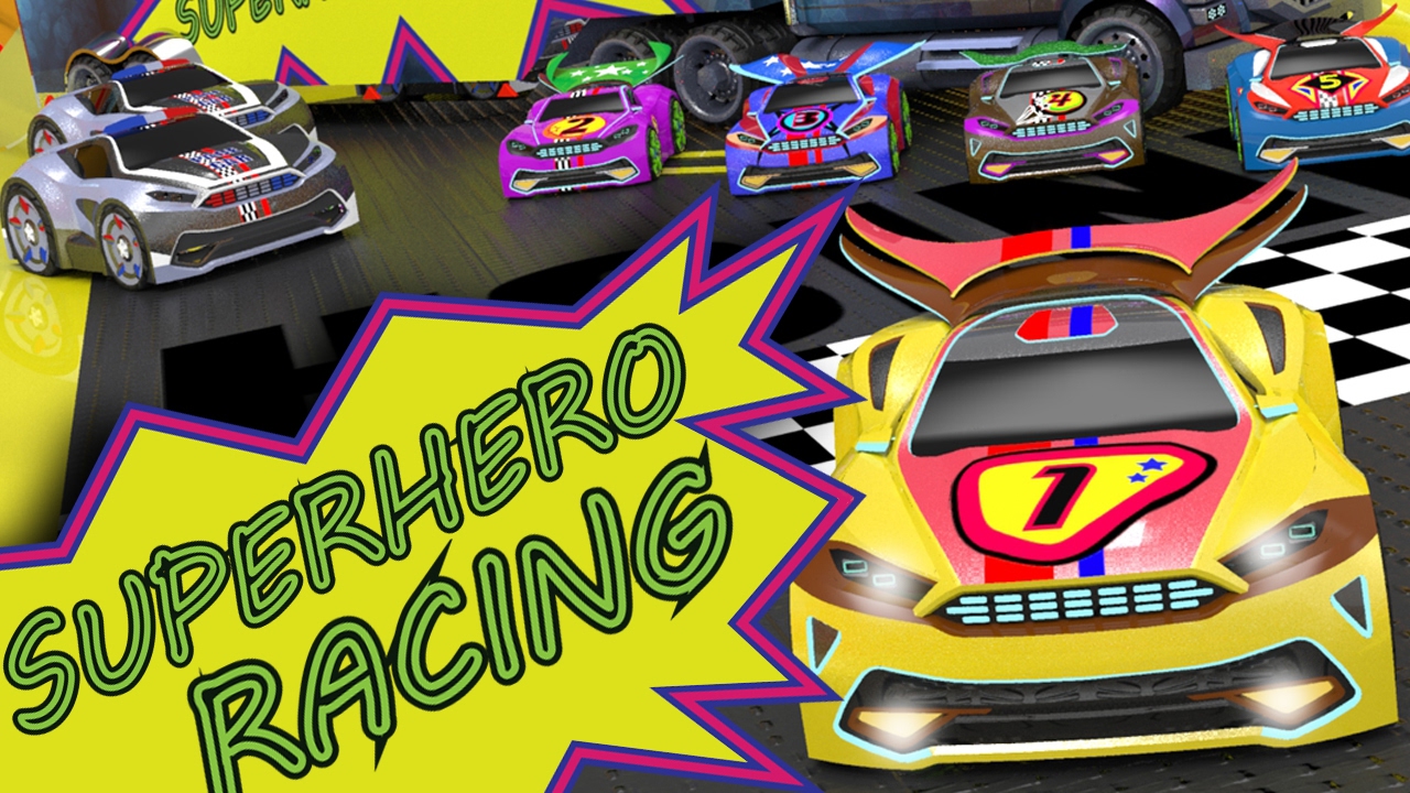 Little Car Designer Superhero Racing (HD) - YouTube