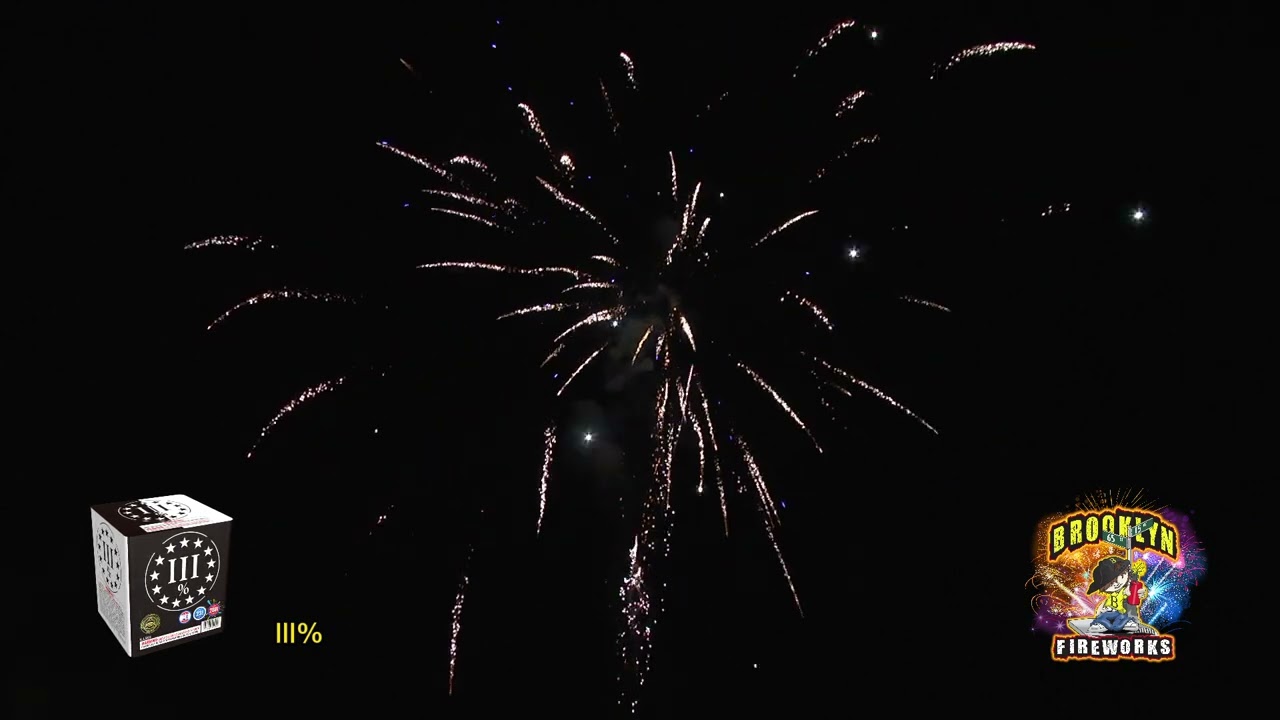 III% 200g Firework By Illuminati Fireworks 3% ILL202 - YouTube