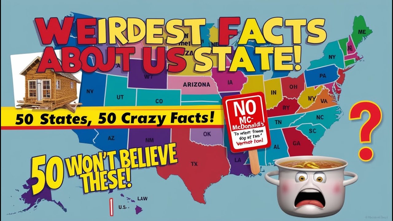 "The Truth About the US 50 States: You Won't Believe These Weird Facts ...