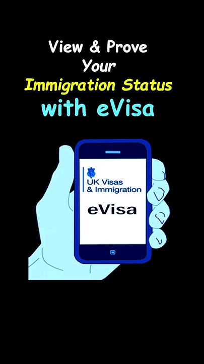 How to view and prove your immigration status with eVisa! #evisa - YouTube