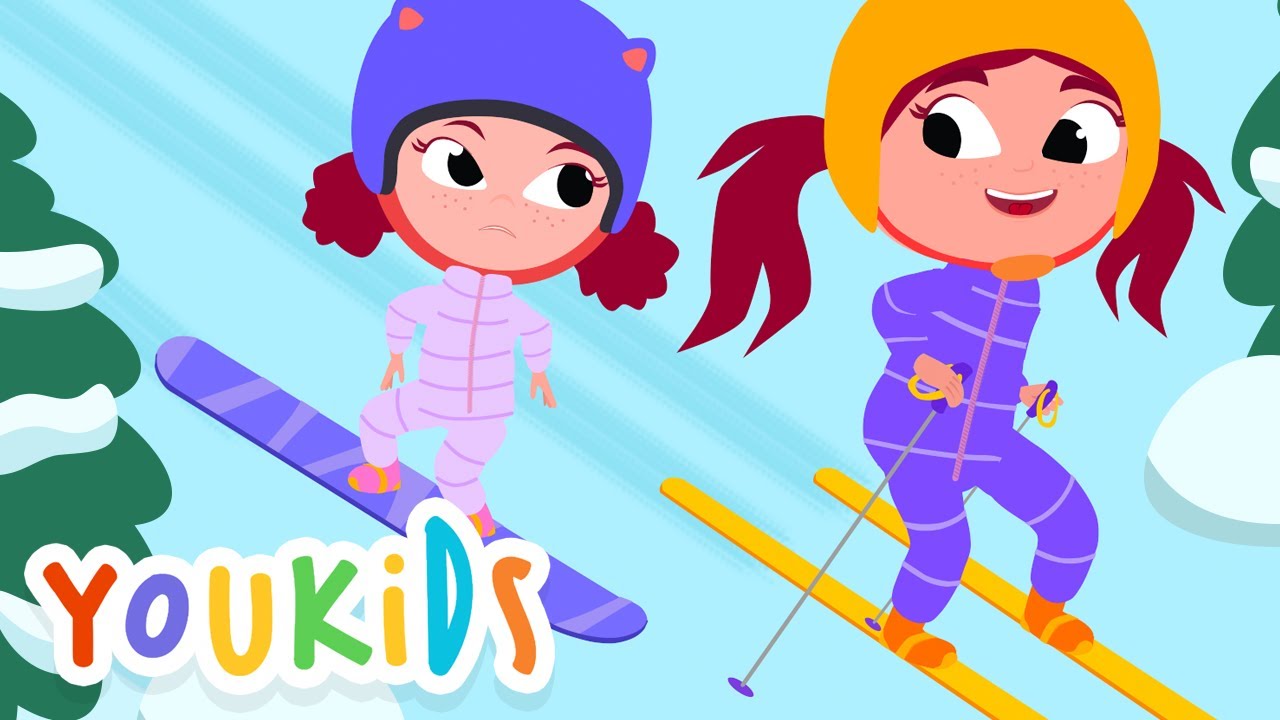 Polly & Lilly Sisters Ski Racing - YouTube