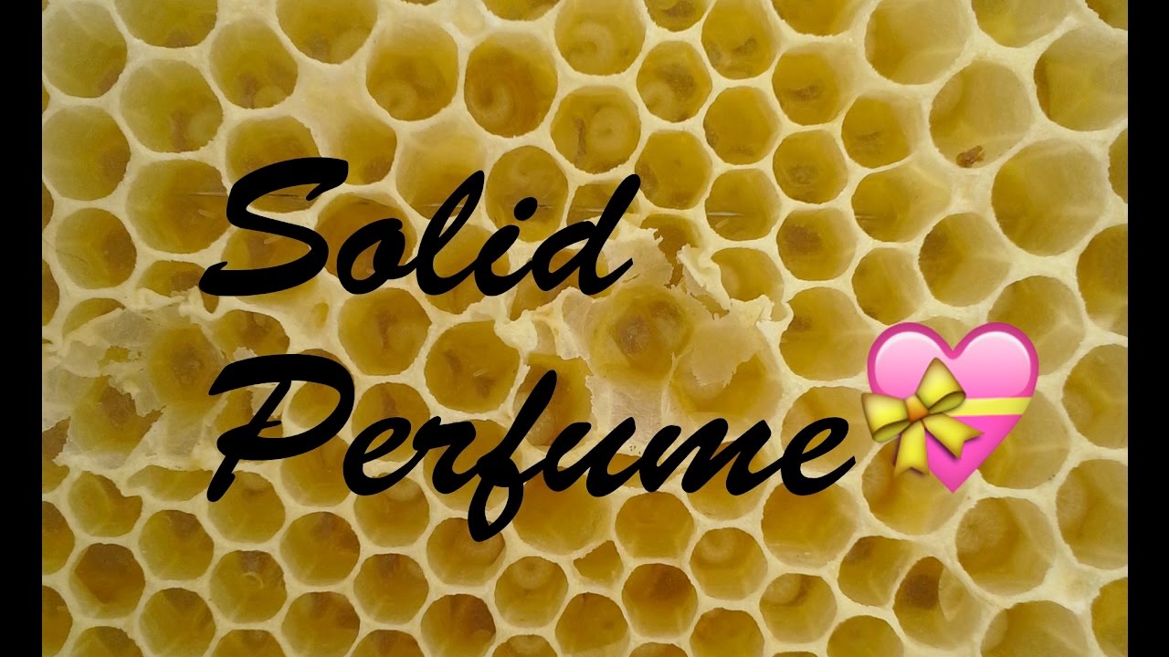 Making and Packaging Solid Perfume - YouTube