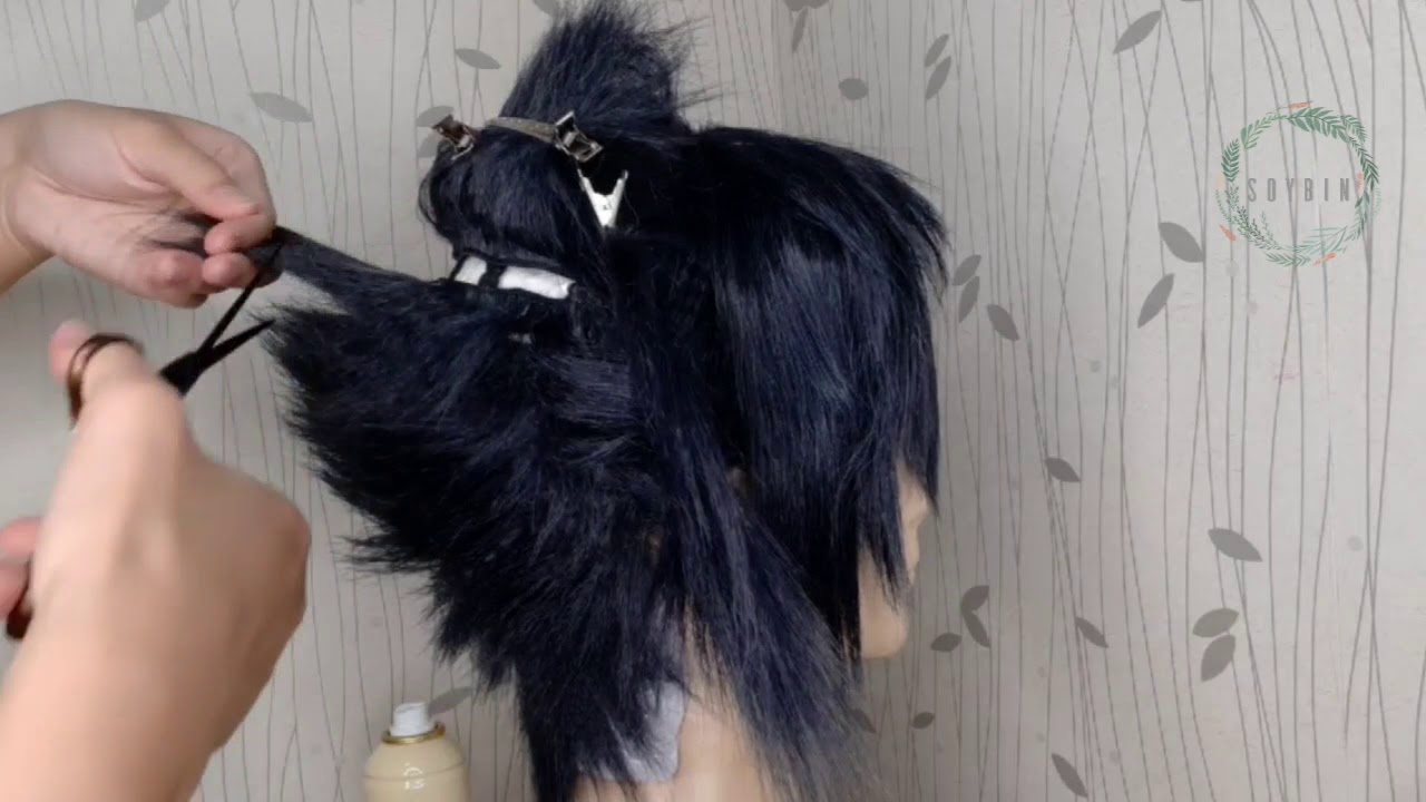 Noctis Wig Tutorial - YouTube