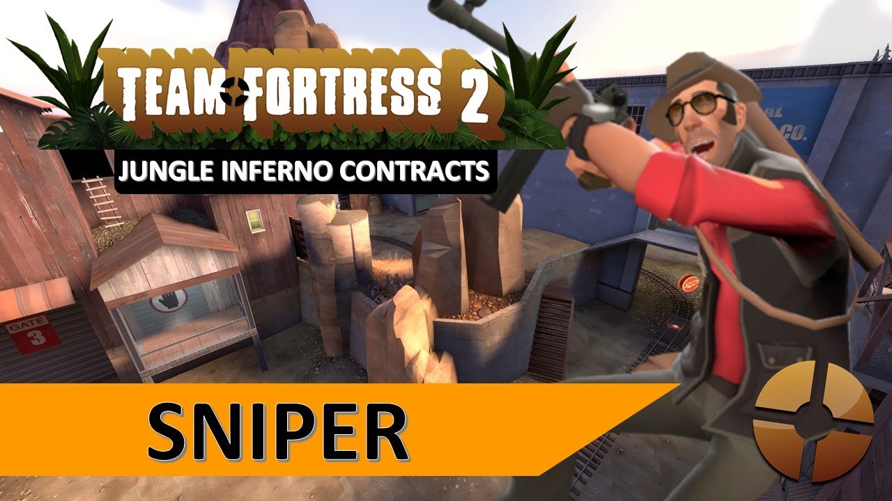 Team Fortress 2: Playing Jungle Inferno Contracts in 2021 - Sniper ...