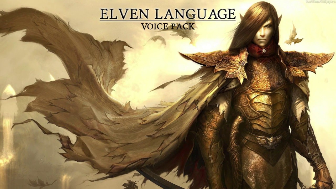 Elven Language - Voice pack Preview - YouTube