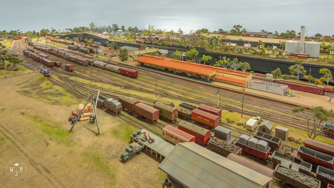 Korong Vale and Northern Railway - Australian Model Railway - YouTube
