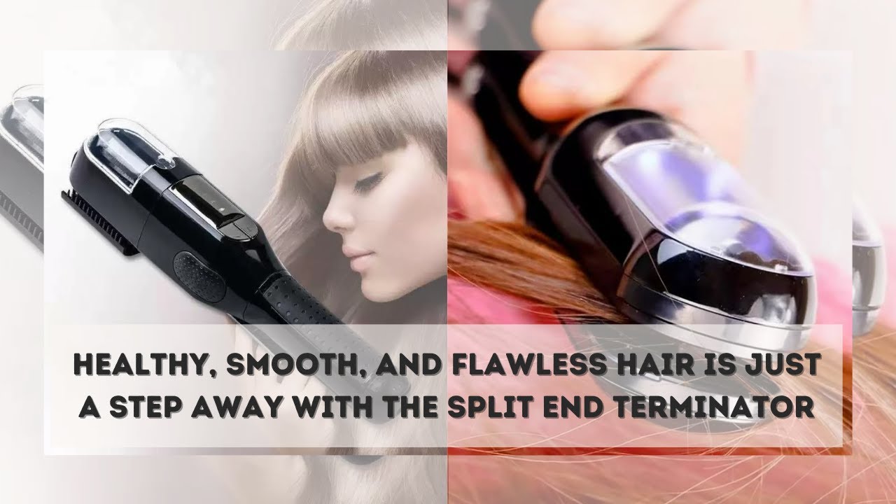 Split End Terminator - Hair Repair Trimmer for Broken, Frizzy, Dry ...