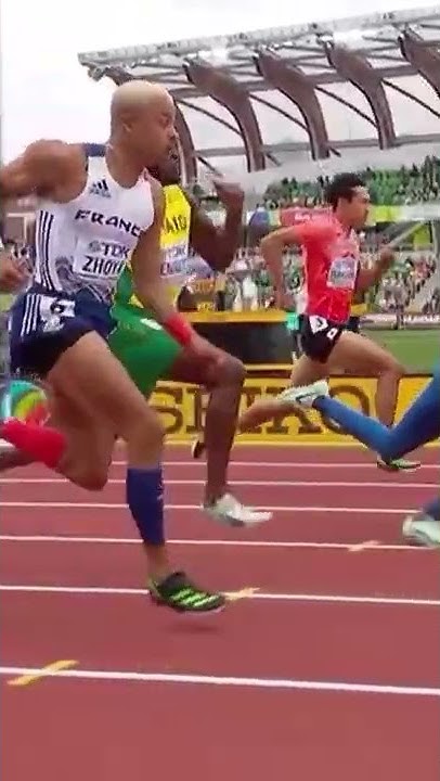 110m hurdle drama - YouTube