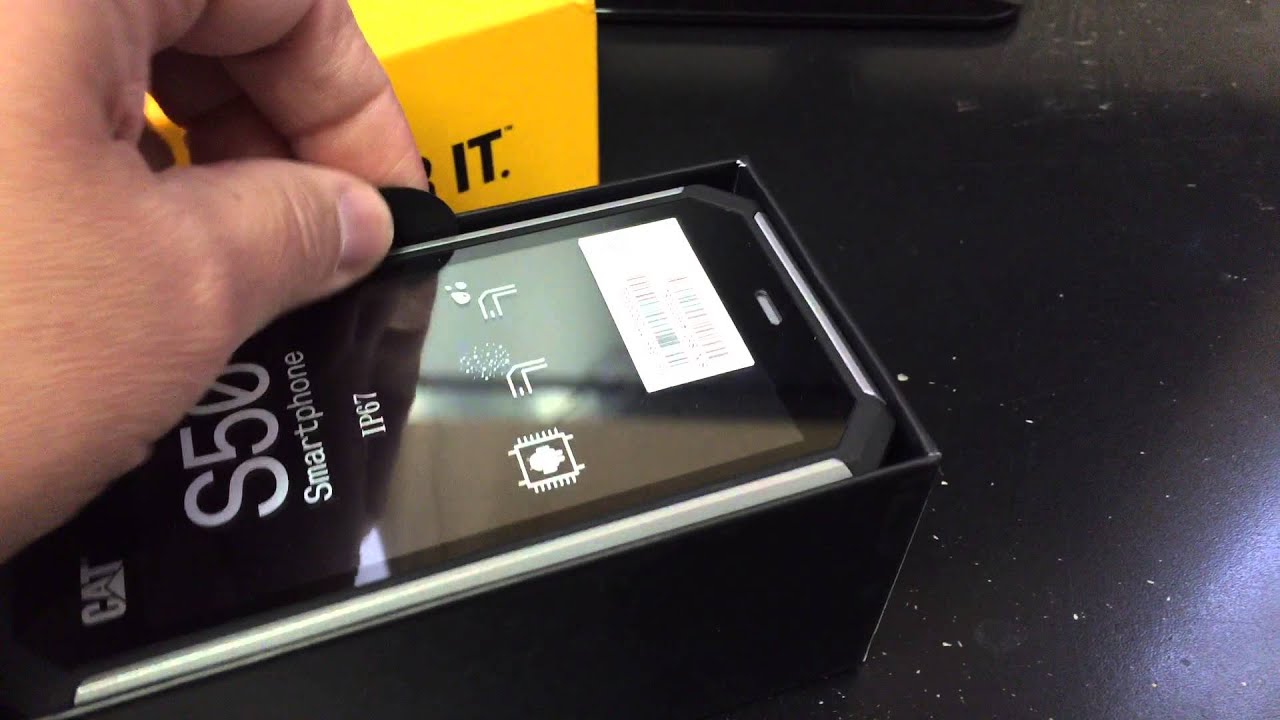 CATERPILLAR CAT S50 RUGGED IP67 Unboxing Video – in Stock at www ...