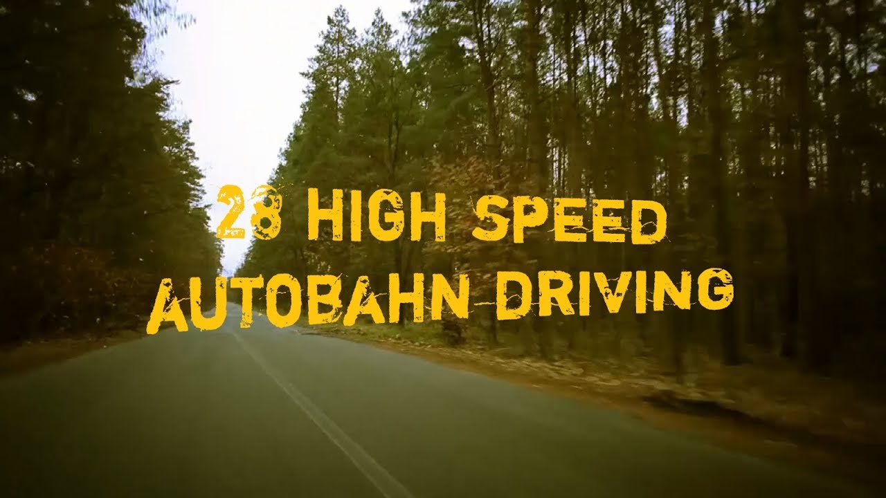 28 High Speed Autobahn Driving - Flat Out in my BMW M135i - YouTube