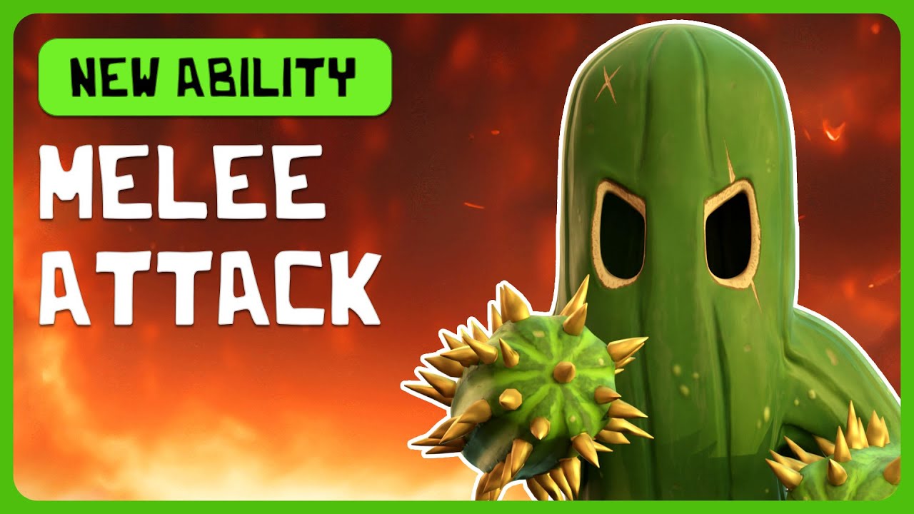 CACTUS | Melee Attack Showcase - YouTube