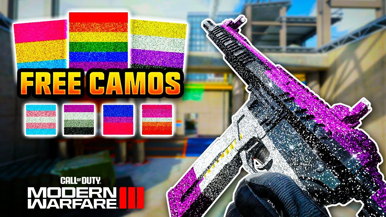 Call of Duty's PRIDE MONTH CAMOS are Kinda Lit... [MW3 Free Gift Pack ...
