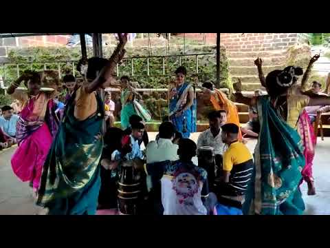 || Kondgav chya Ranragini nach mandal || Aadhava yetana radhechya song ...