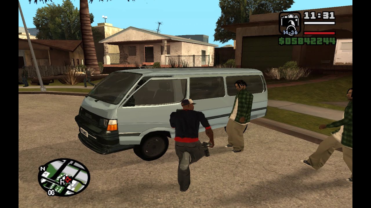 Toyota Hiace 1992 GTA Sa - YouTube