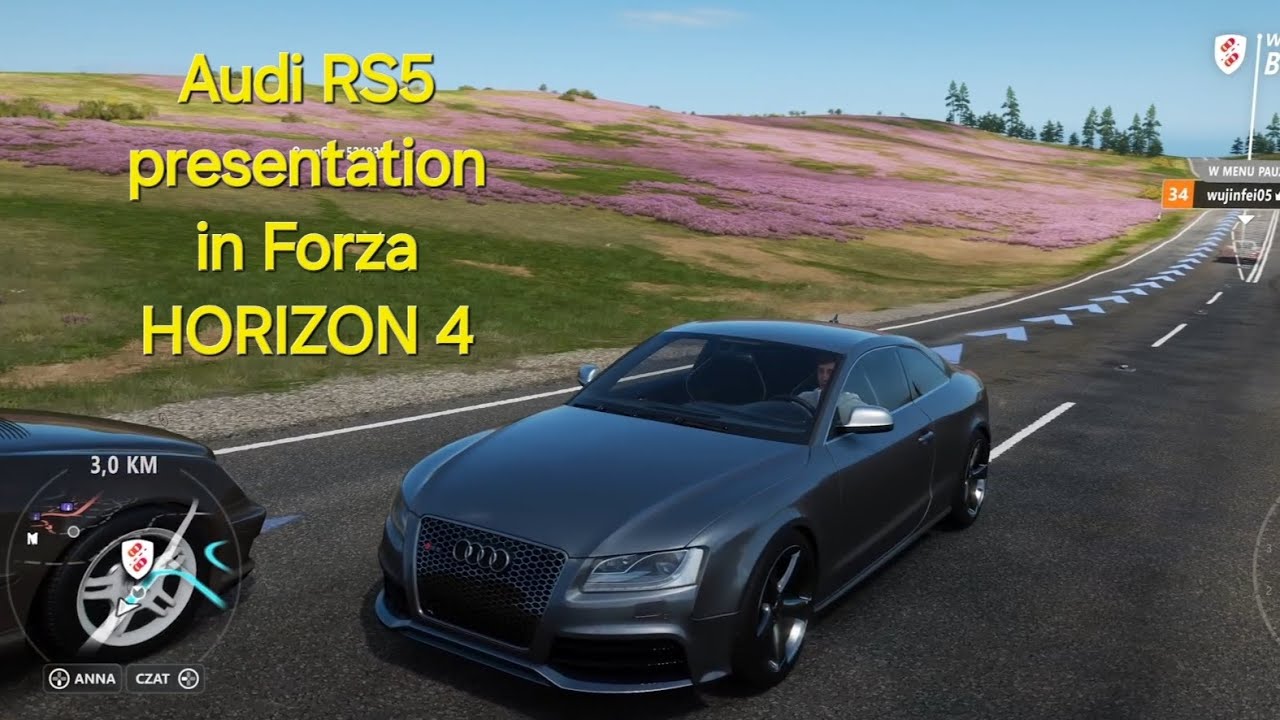 Audi RS5 presentation in Forza HORIZON 4 Xbox Series X | beer driving 🤣 ...