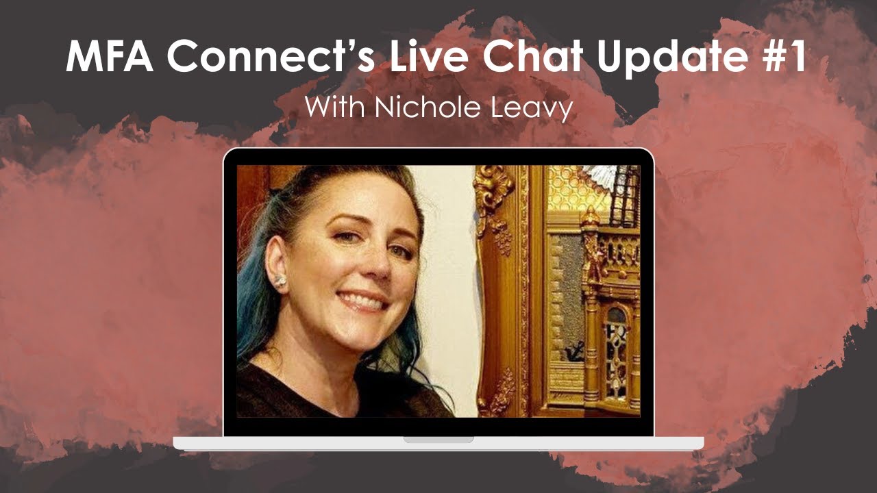 MFA Connects Live Chat with Nichole Leavy - YouTube