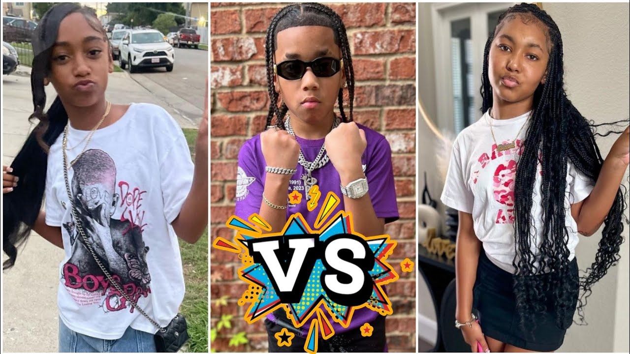 Kd Da Kid (The Lit Family) VS Jayah (OfficialTsquadTV) VS Ahvi LeeXo ...