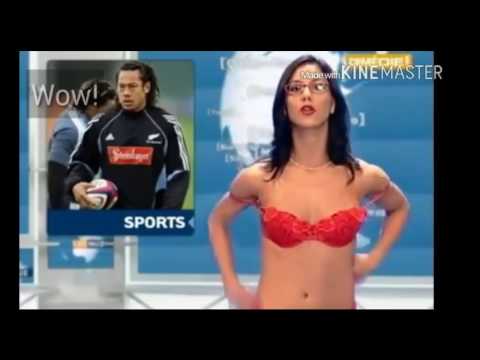 Bonjour  - French Super Hot Striptease News Reader