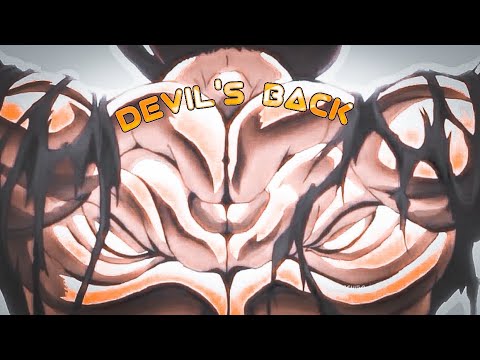 devils back 😈 edit | yujiro hanma edit - YouTube