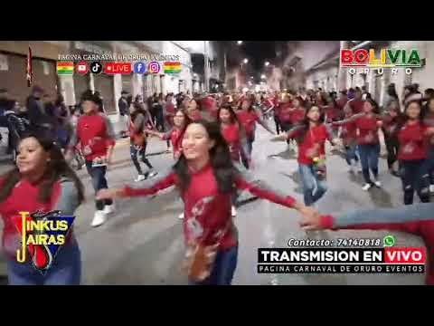 TINKUS JAIRAS - RECORRIDOS FECHA 21/01/24, RUMBO AL CARNAVAL DE ORURO 2024 - YouTube
