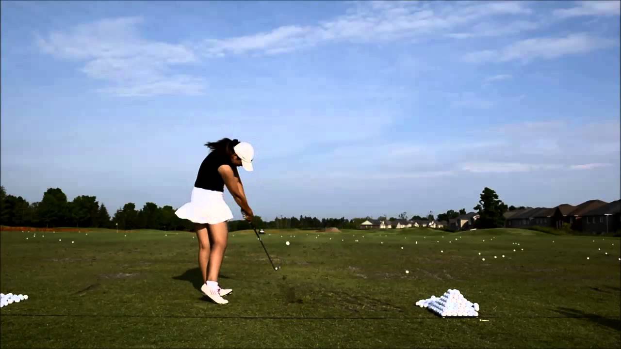 Sarah Kim GOLF SWING VIDEO - YouTube