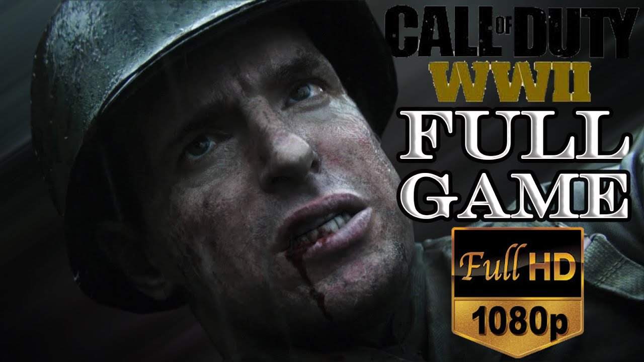 CALL OF DUTY WW2 Part 1 Gameplay Walkthrough Campaign FULL GAME - No ...
